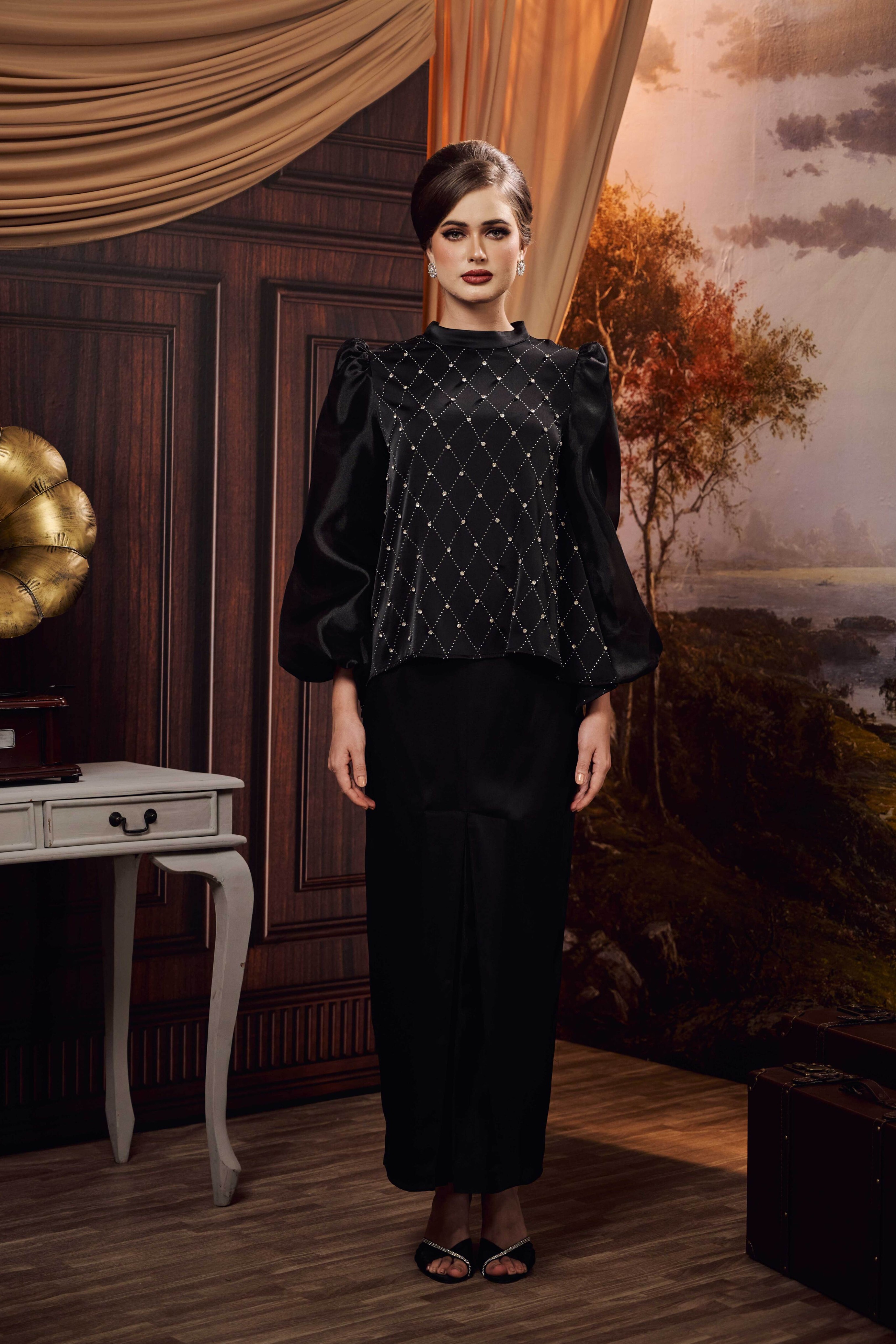 She Dazzle | Smart Casual Clothes & Modest Wear for Women | PRE-RAYA SALE! Julia Kurung In Malam